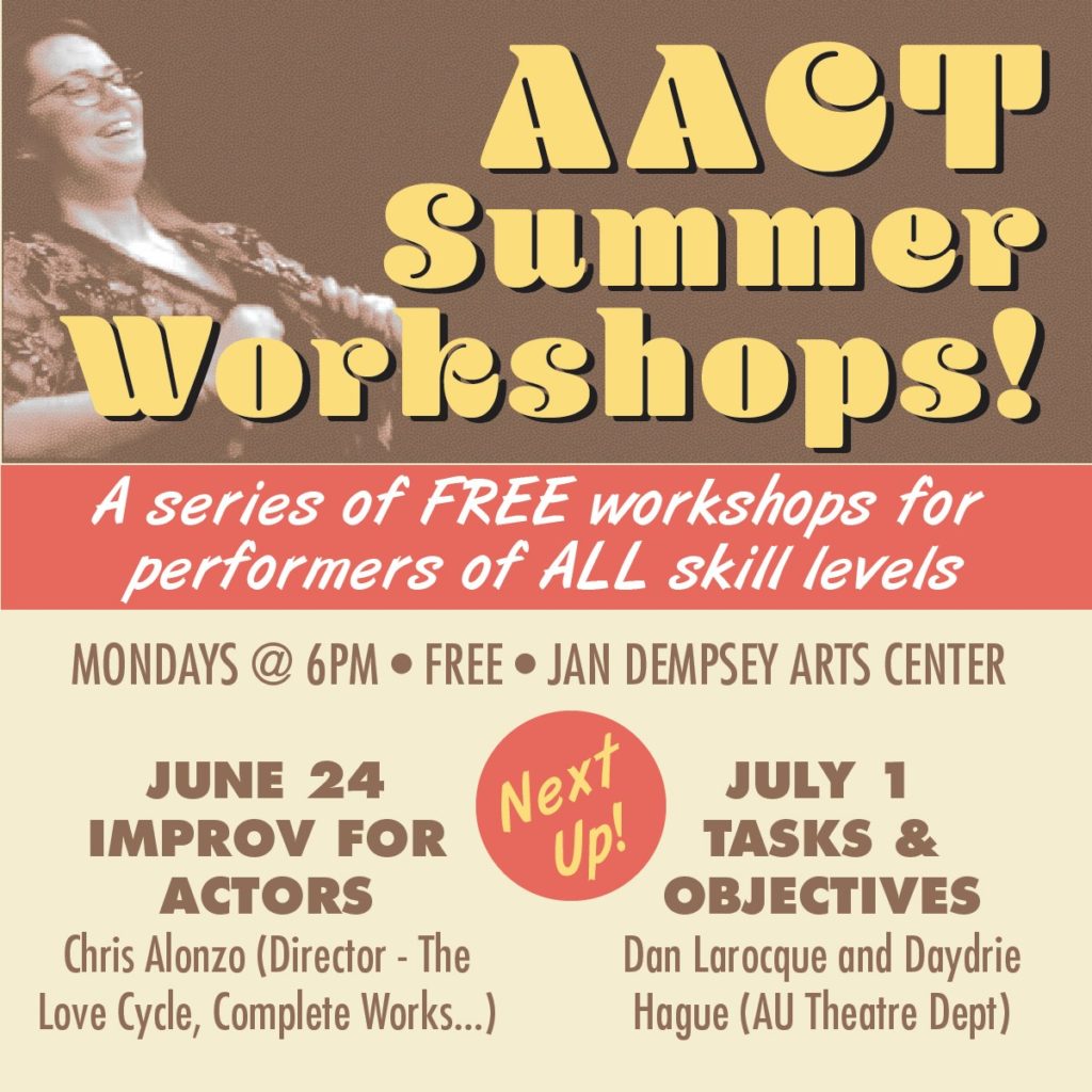 AACT Summer Workshops - Auburn Area Community Theatre