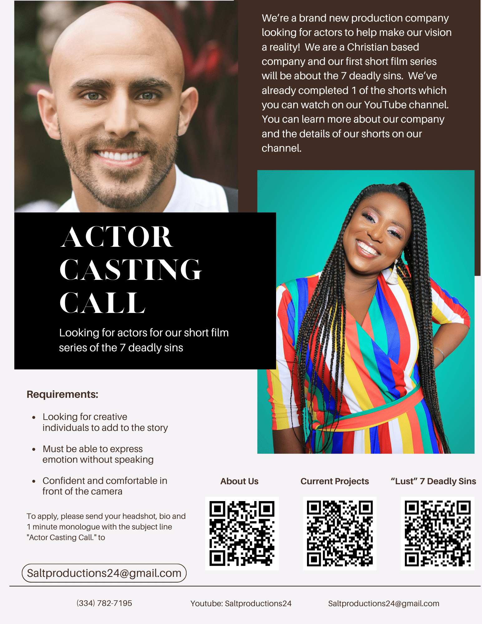Local Casting Calls - Auburn Area Community Theatre