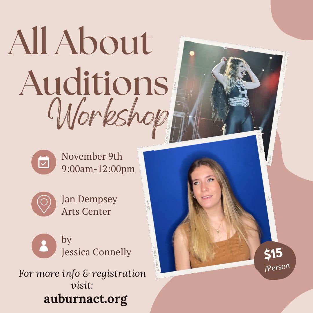 "All About Auditions" Workshop - Auburn Area Community Theatre